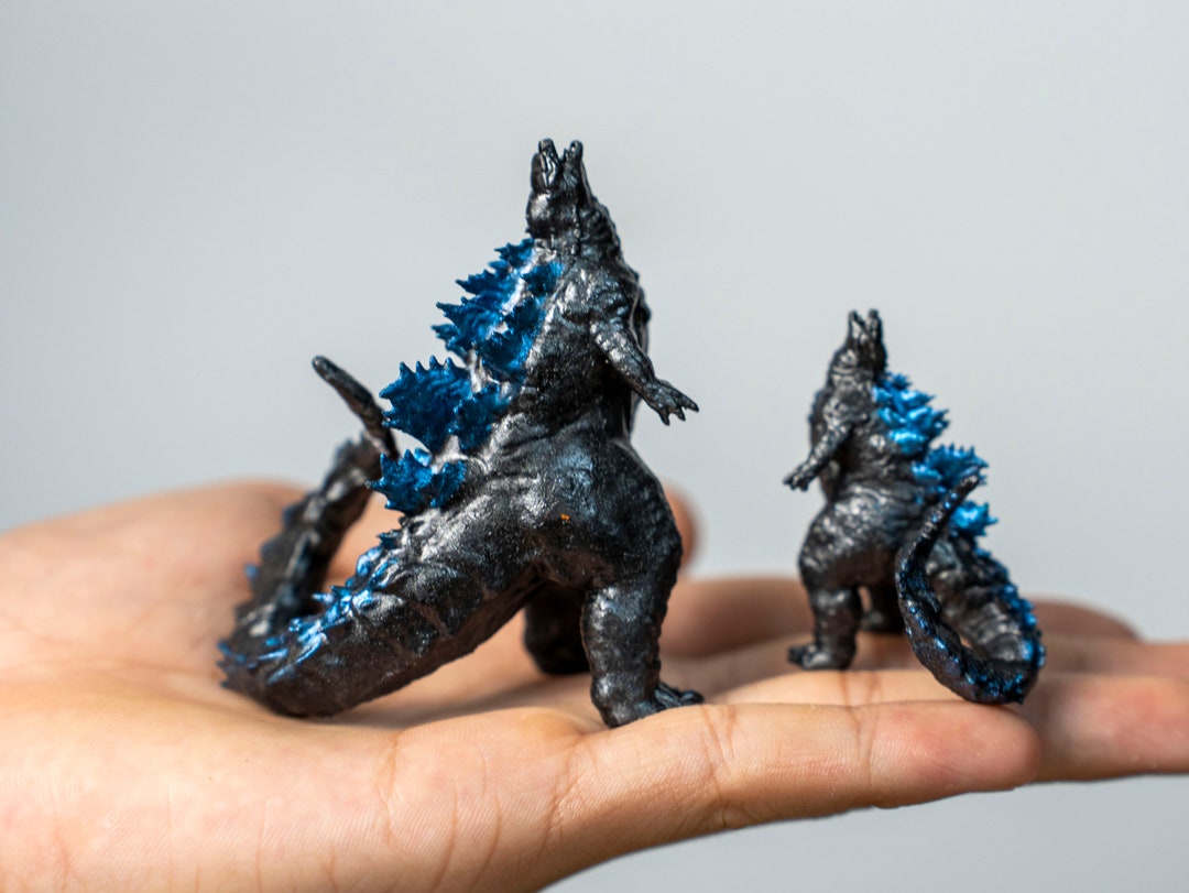 Mini Handmade God.zilla Figure Custom Figure - Etsy