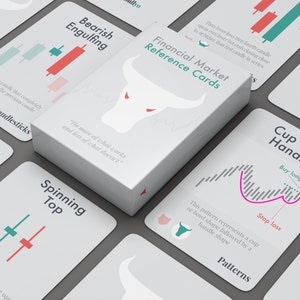 Trading Mastery Reference Cards, Featuring 47 Intricate Candlestick and ...