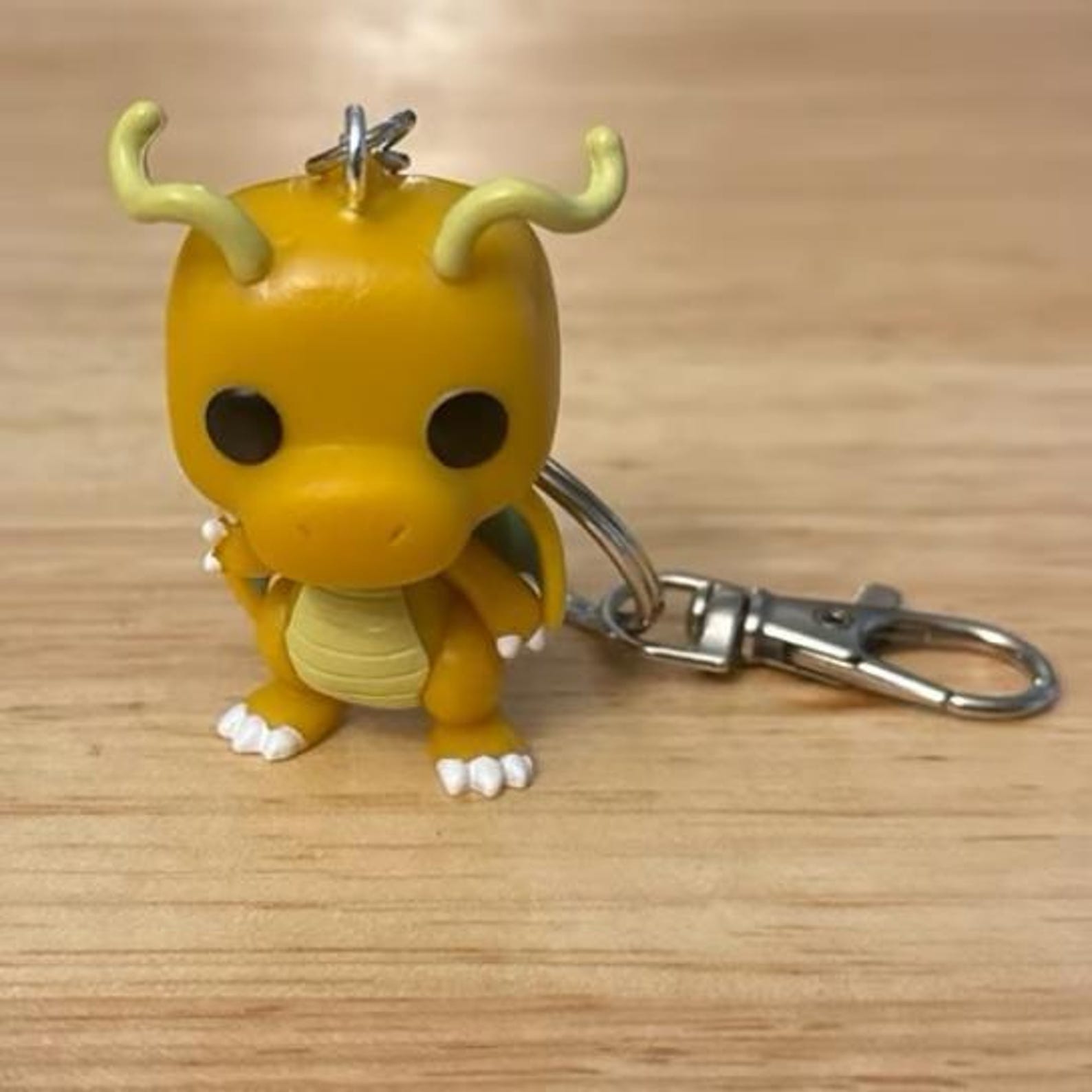 Dragonite Keychain: Made From Pocket Pop - Etsy