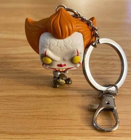 Handmade Pennywise With Beaver Hat Keychain: Made From Funko Pocket Pop ...