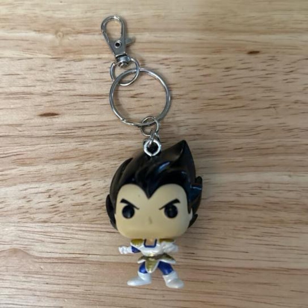 Metallic Vegeta Keychain: Made From Pocket Pop - Etsy
