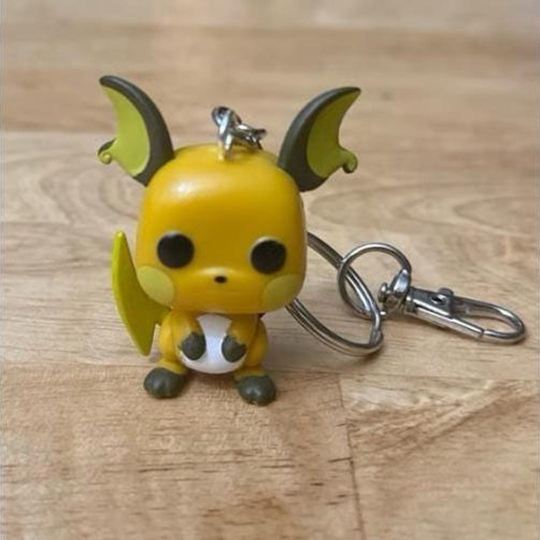 Raichu Keychain: Made From Pocket Pop - Etsy