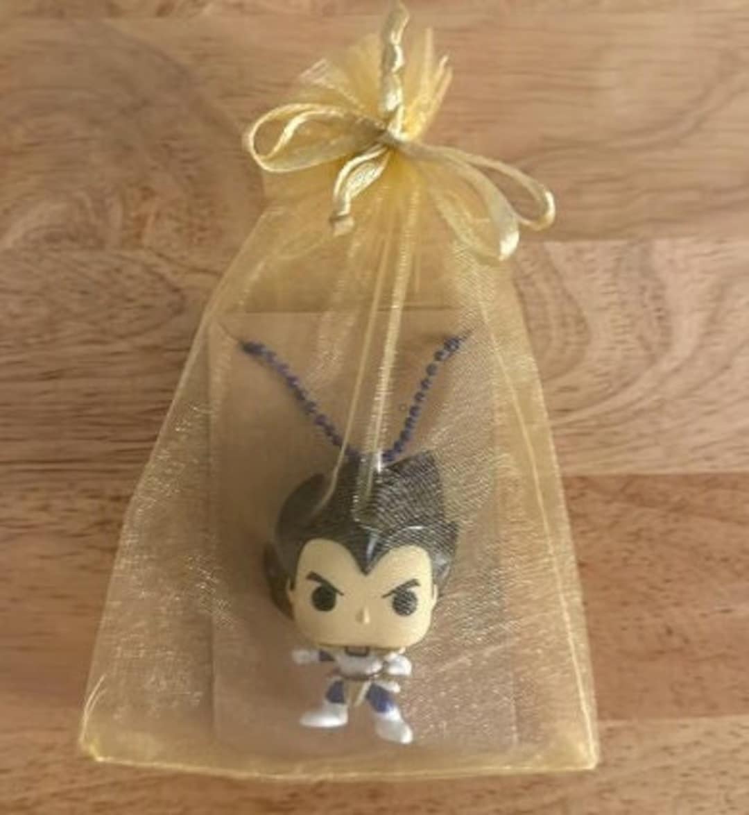 Metallic Vegeta Birthday Necklace/car Ornament: Made From DBZ Pocket ...