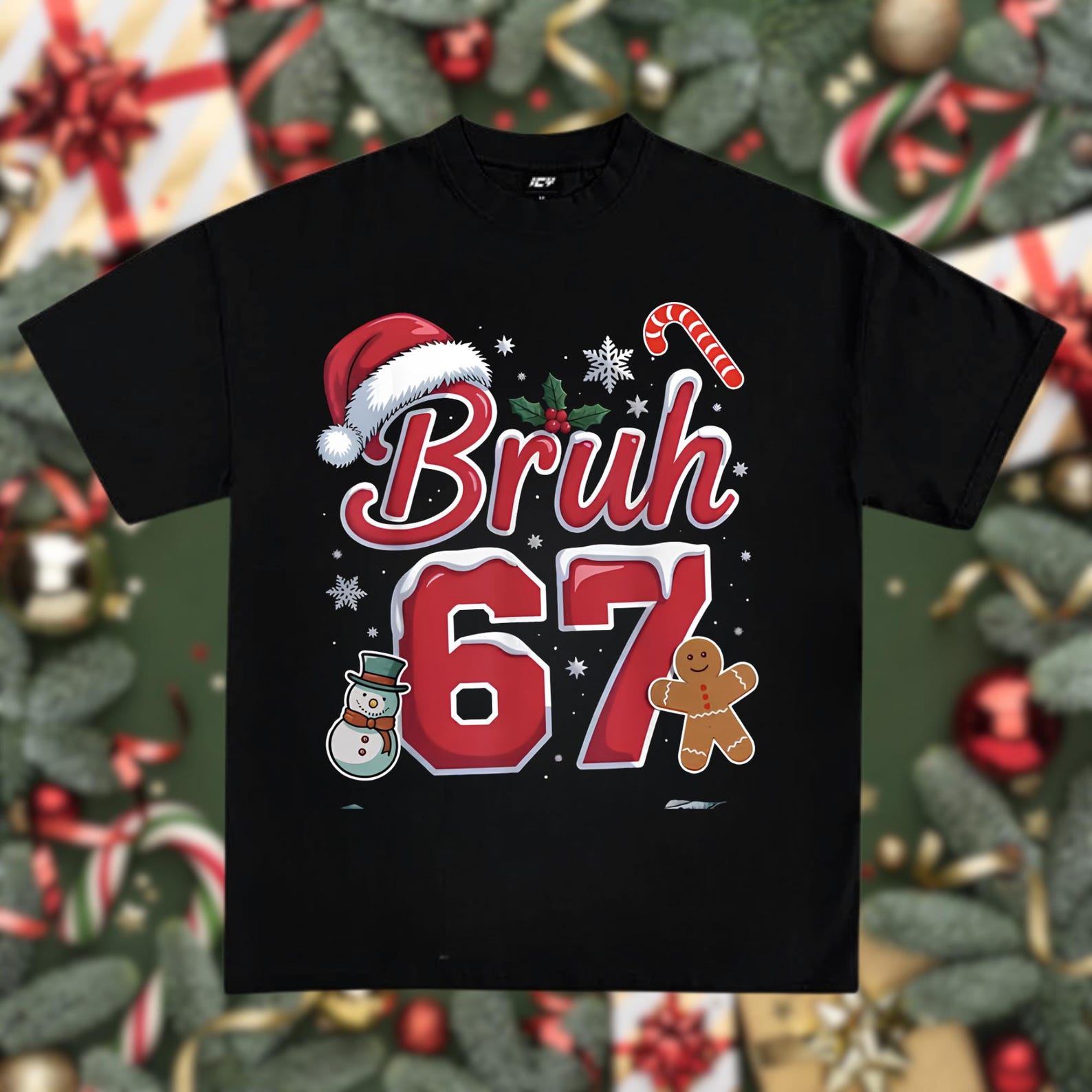 Bruh 67 Six Seven 6 7 Meme Xmas Funny Boy Girl Kids Funny Shirt - Etsy