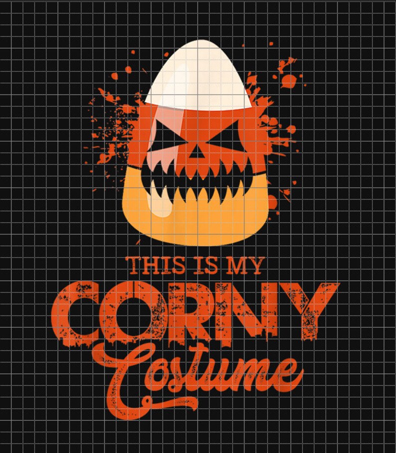 This is My Corny Costume Candy Corn Halloween Trick or Treat PNG ...