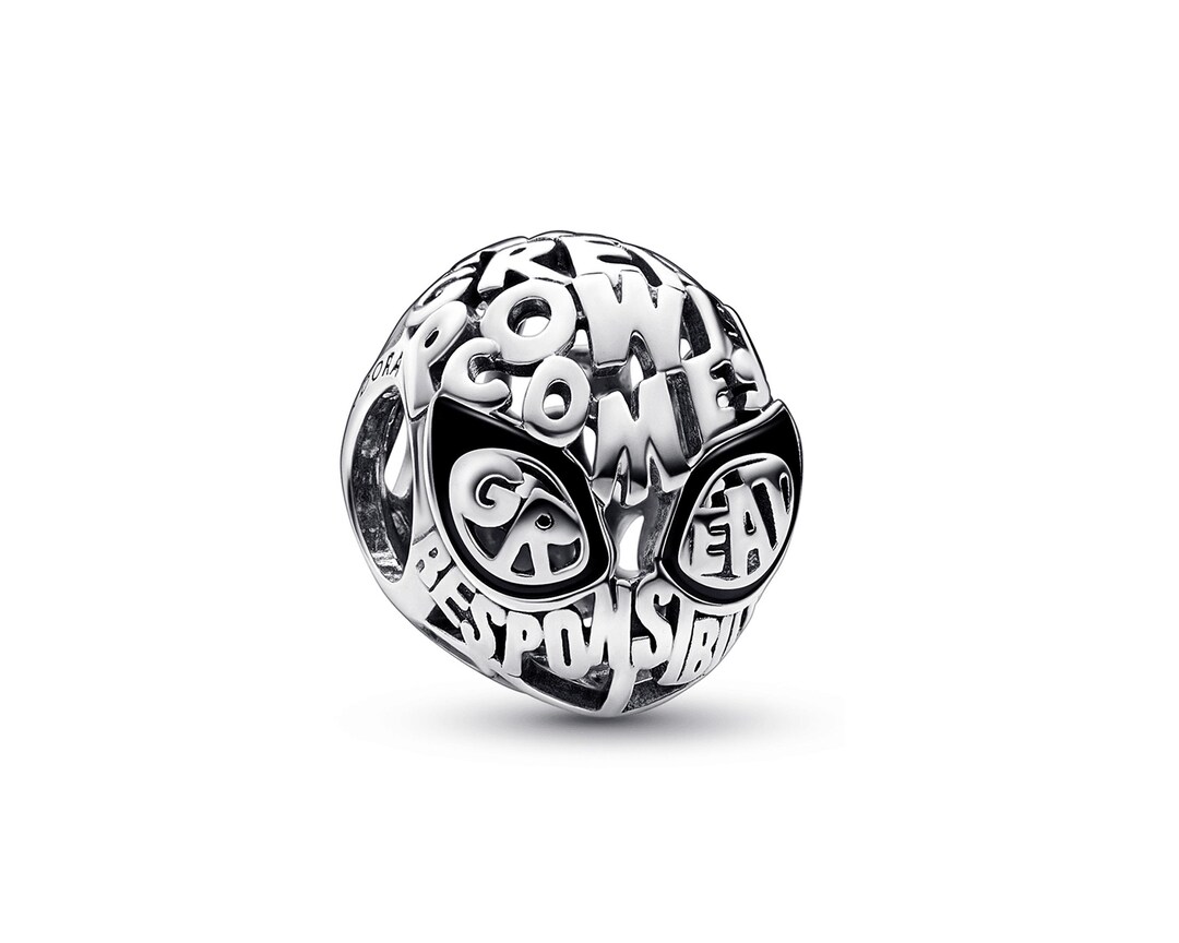 Pandora X Marvel Spider-man Mask Charm 792351C01 S925 ALE Sterling ...