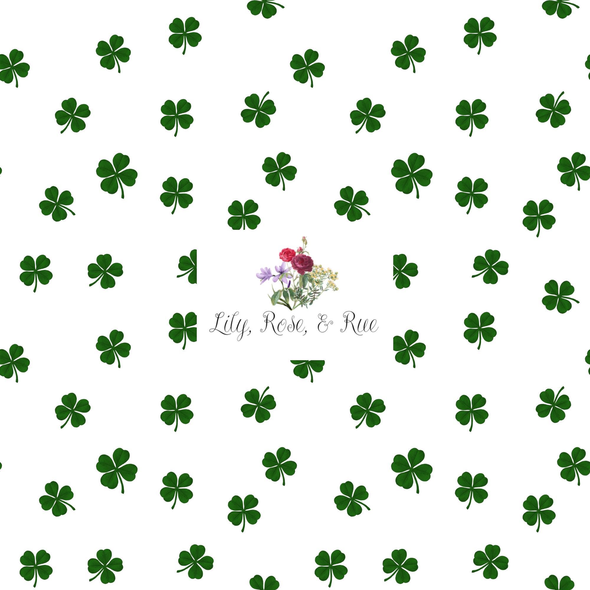 Four-leaf Clover Digital Seamless File - Etsy