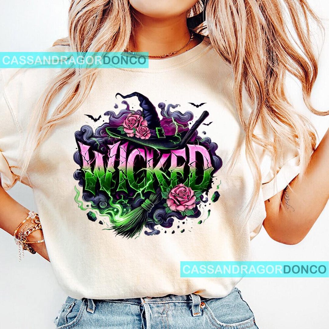Wicked PNG, Changed for Good Wizard of Oz, Pink and Green Coquette ...