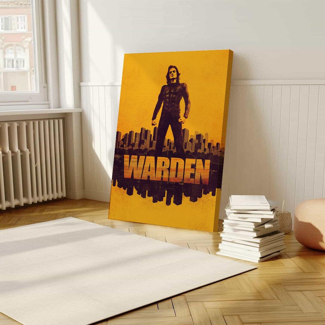 Warden (2025) Movie Posters, Wrapped Poster, Wall Art, Room Decoration ...