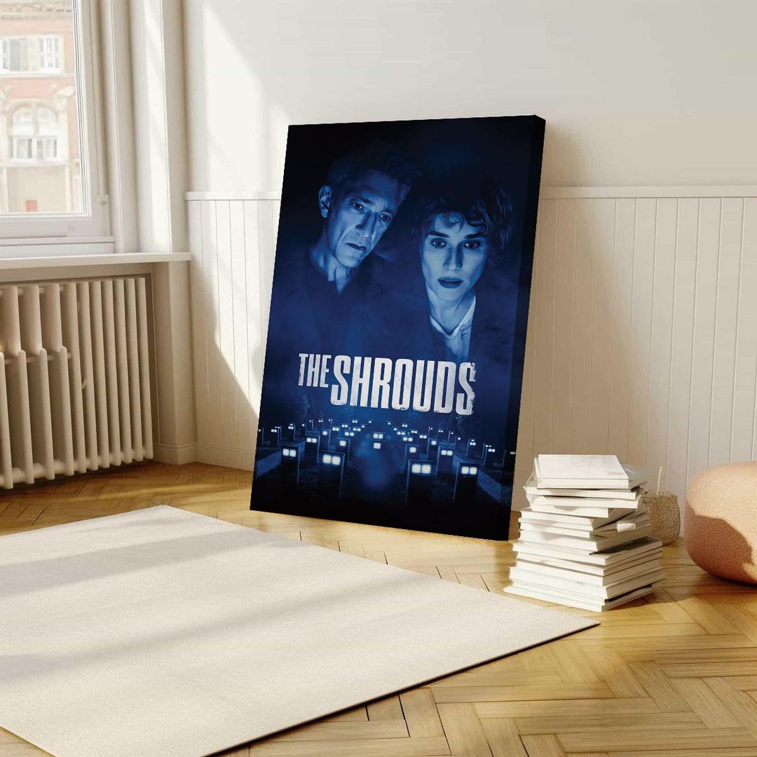 The Shrouds (2025) Movie Poster, Wrapped Poster, Wall Art, Room Decoration, Retro Aesthetics ...