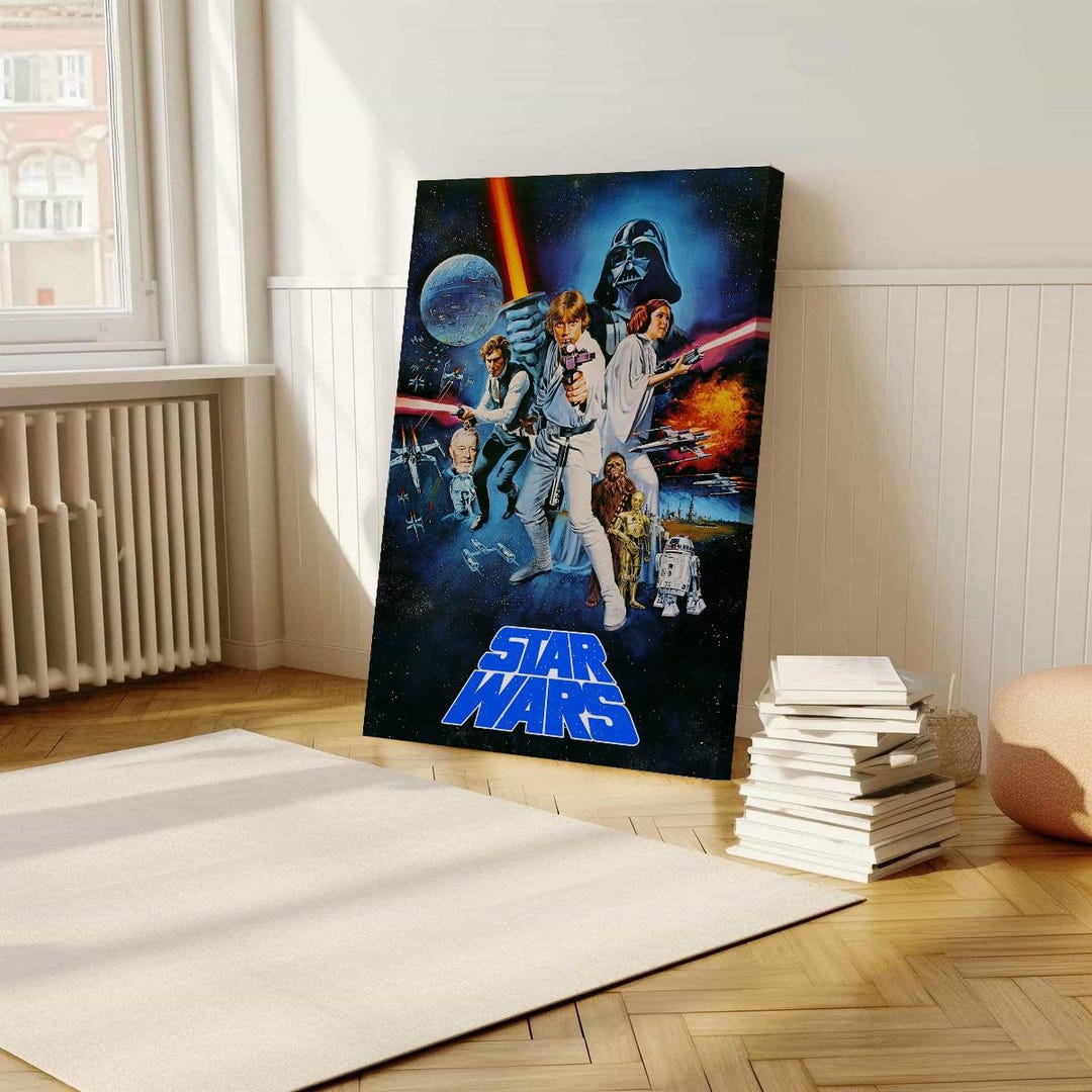 Movie Poster, Wrapped Poster, Wall Art, Room Decoration, Retro ...