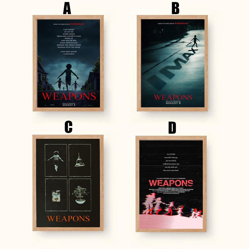 Weapon Poster - Etsy