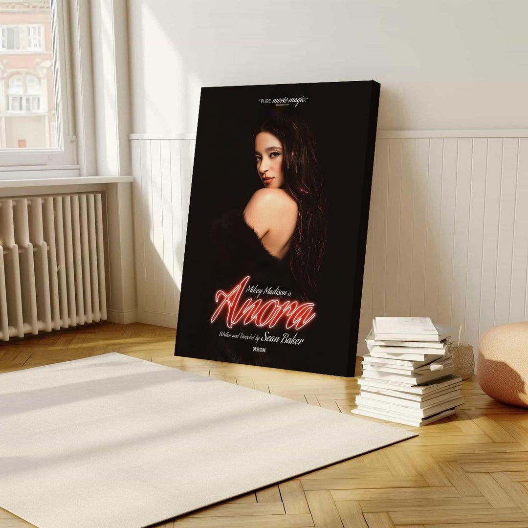 Anora (2024) Movie Posters, Wrapped Poster, Wall Art, Room Decoration ...