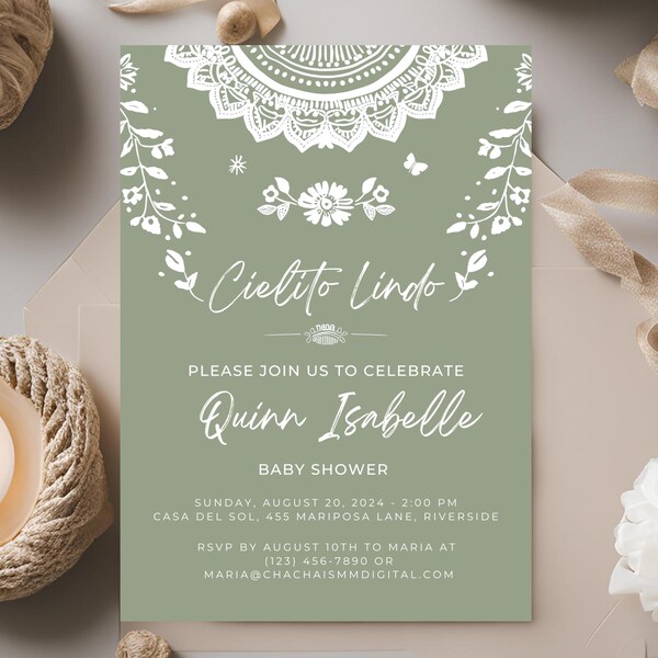 Cielito Lindo Baby Shower - Etsy