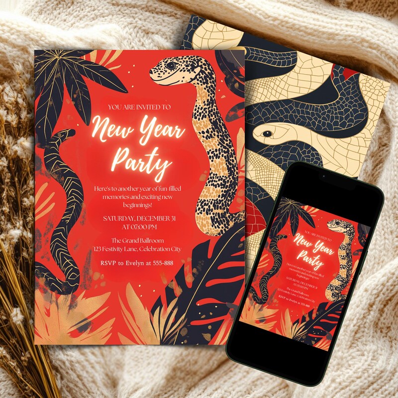 Year of the Snake - Etsy