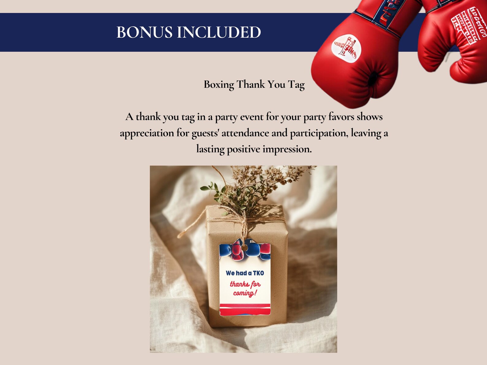 Boxing Birthday Invitation Editable Template Knockout Party Invite ...