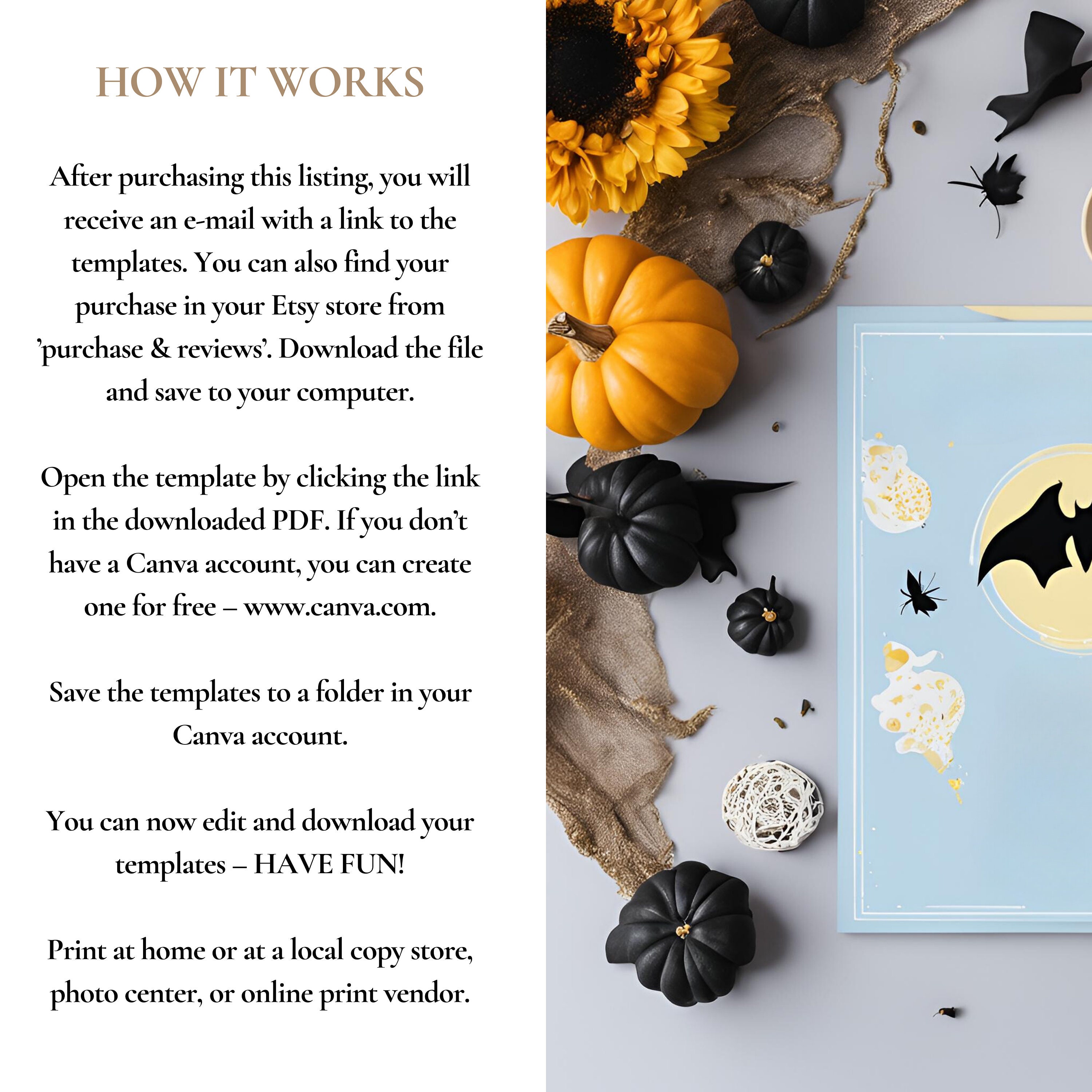 Spooky Eight is A Vibe Invitation Template Halloween 8th Birthday ...
