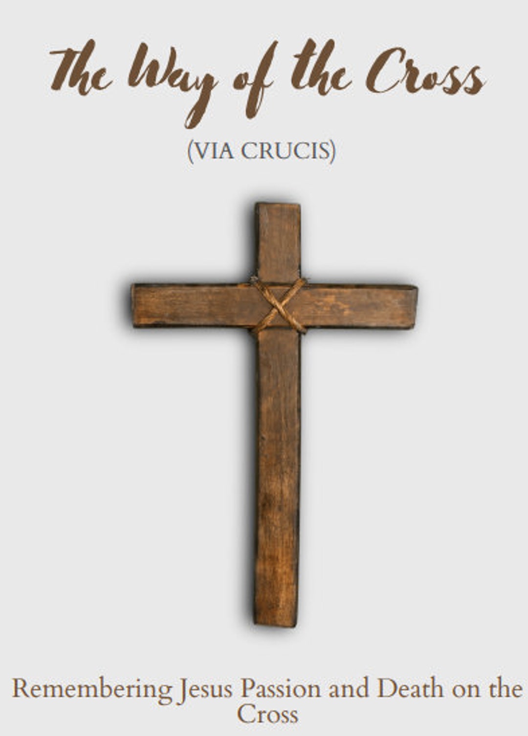 Prayer Guide the Way of the Cross Downloadable Station of the Cross ...