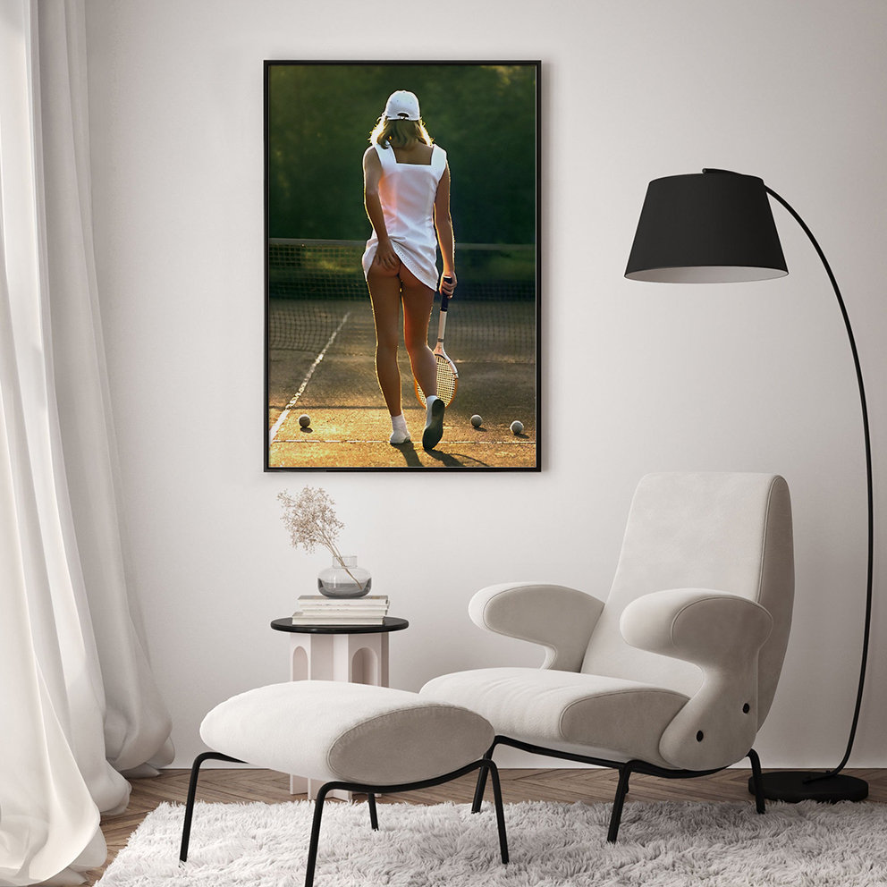 Tennis Girl Bum Athena Classic Poster Wall Art for Living Room and ...