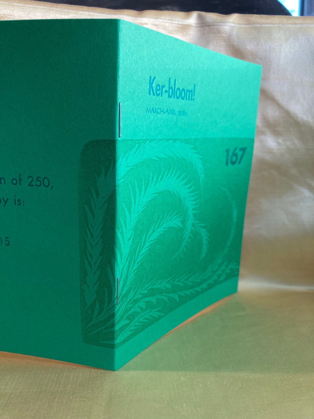 Green Letterpress Teaching Zine - Etsy