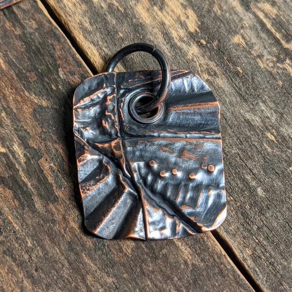 Fold Formed Pendant - Etsy