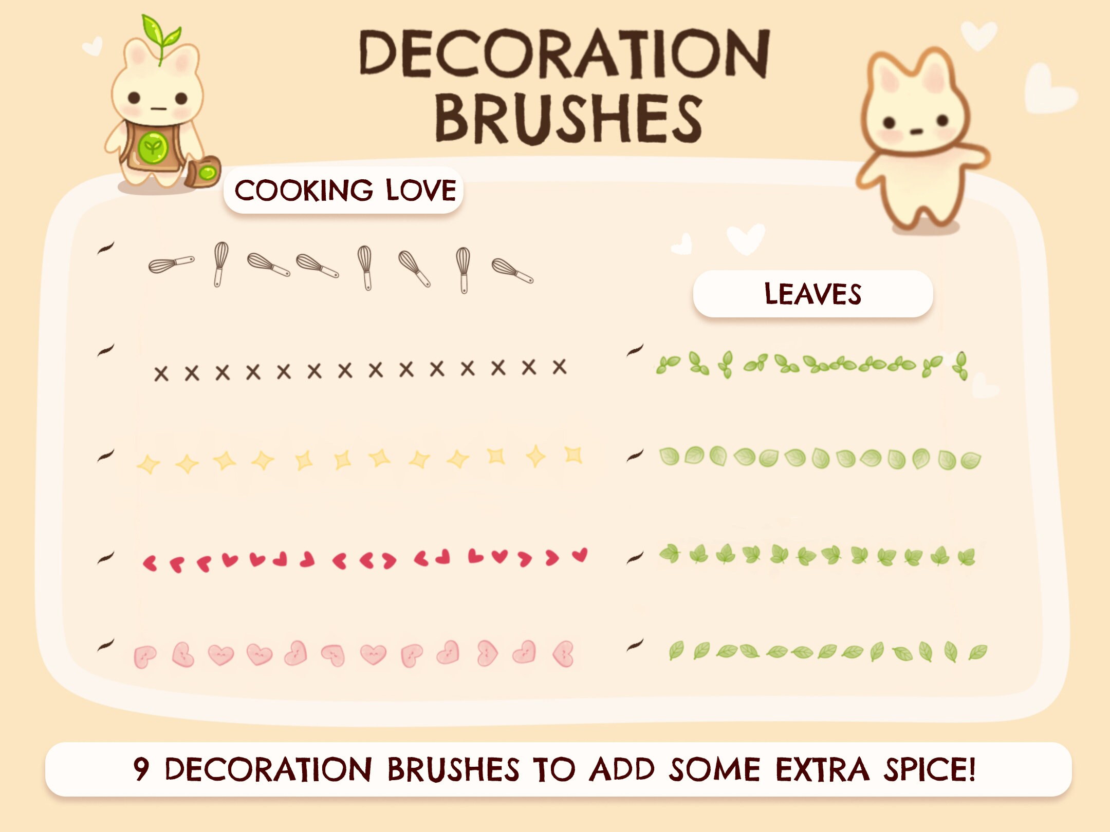 Matcha Island Procreate Stamps: Kawaii Japan Brush Set - Etsy