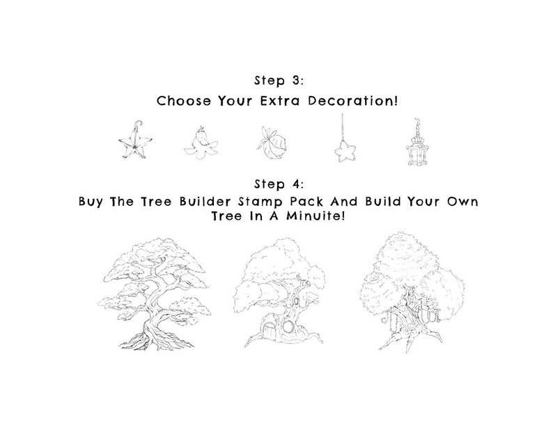 Procreate Tree Brushes, Tree Silhouette Stamp Brush Set, Procreate ...