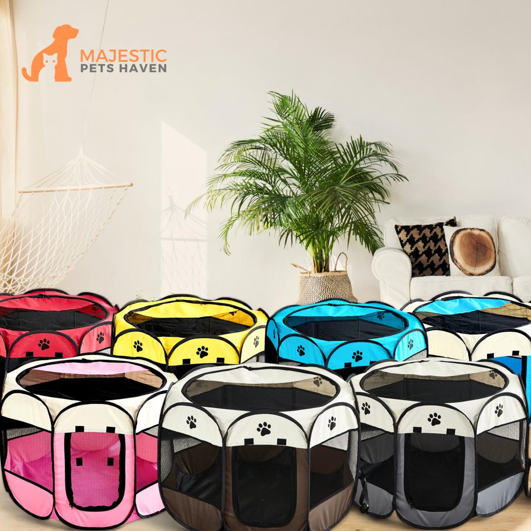 Modern Dog Crate, Foldable Dog House, Dog Tent Bed, Portable Dog Crate ...