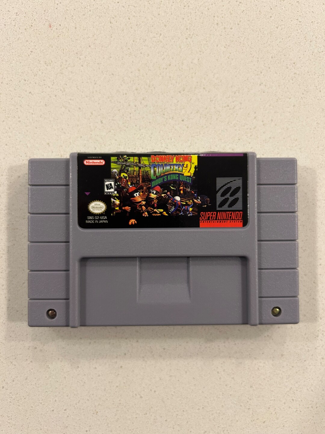 Donkey Kong Country 2 Diddys Kong Quest Super Nintendo SNES Video Game ...