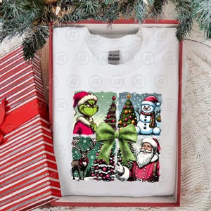 Mean Green One Png, Santa Claus Png, Christmas Holiday Movie Png, Stole ...