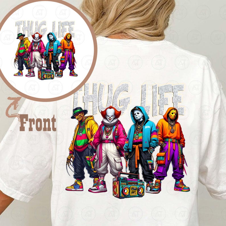 Thug Life Png Horror Characters Png Thug Life Halloween Png Halloween Png Spooky Season Png