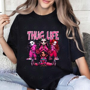 Chibi Horror Charaktere Png, Thug Life Lady Halloween Png, Thug Life ...
