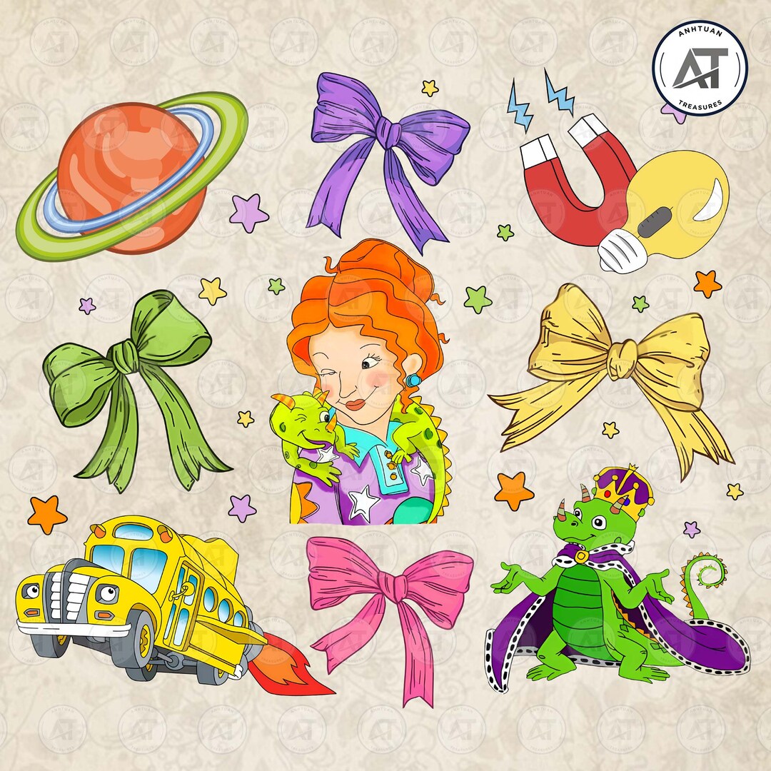 Magic Teacher Png, School Bus Png, Back to School Coquette Png, Teacher ...