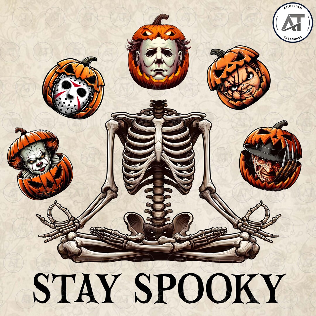 Killers Pumpkins Png, Horror Friend Png, Spooky Vibes Png, Retro Halloween Killers Png, Movie ...
