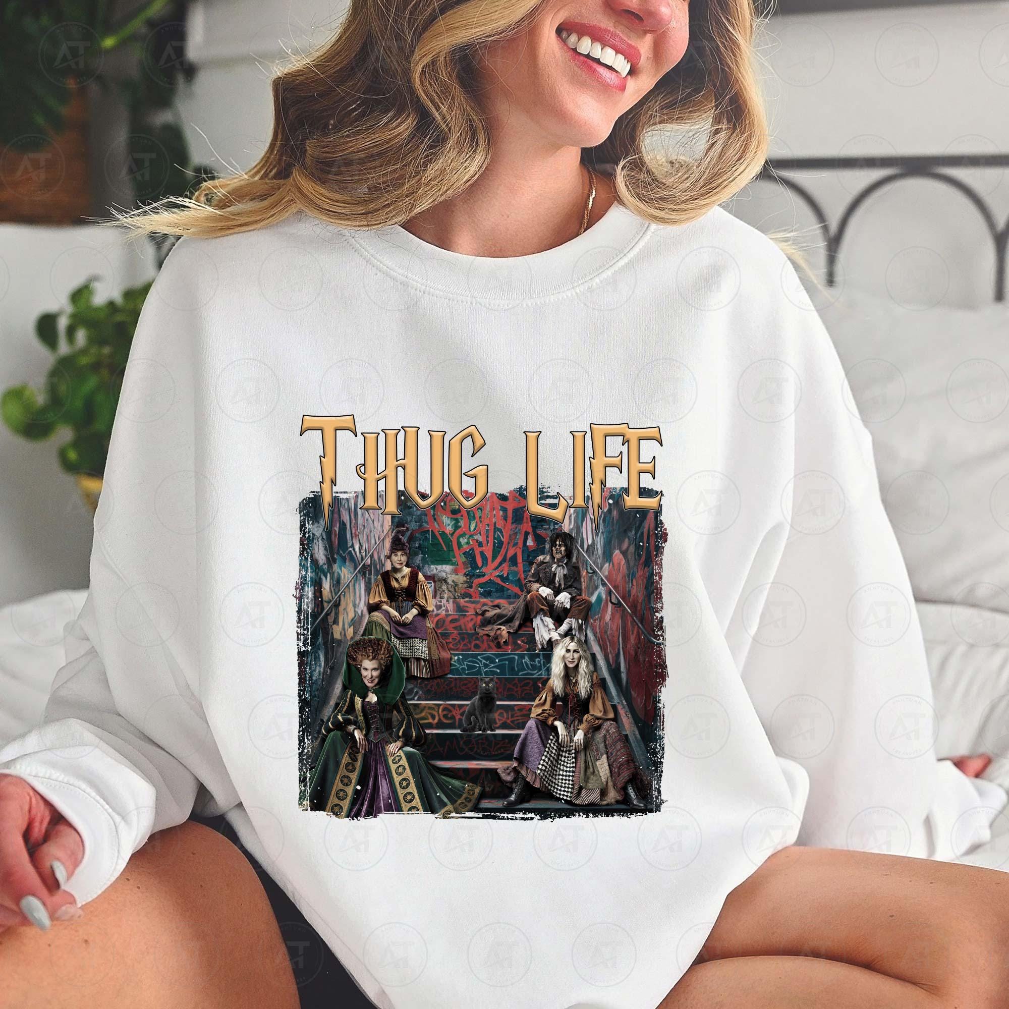 Thug Life Bad Witches Png, Retro Witches Movie Png, Salem Png, Retro ...