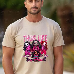Chibi Horror Charaktere Png, Thug Life Lady Halloween Png, Thug Life ...