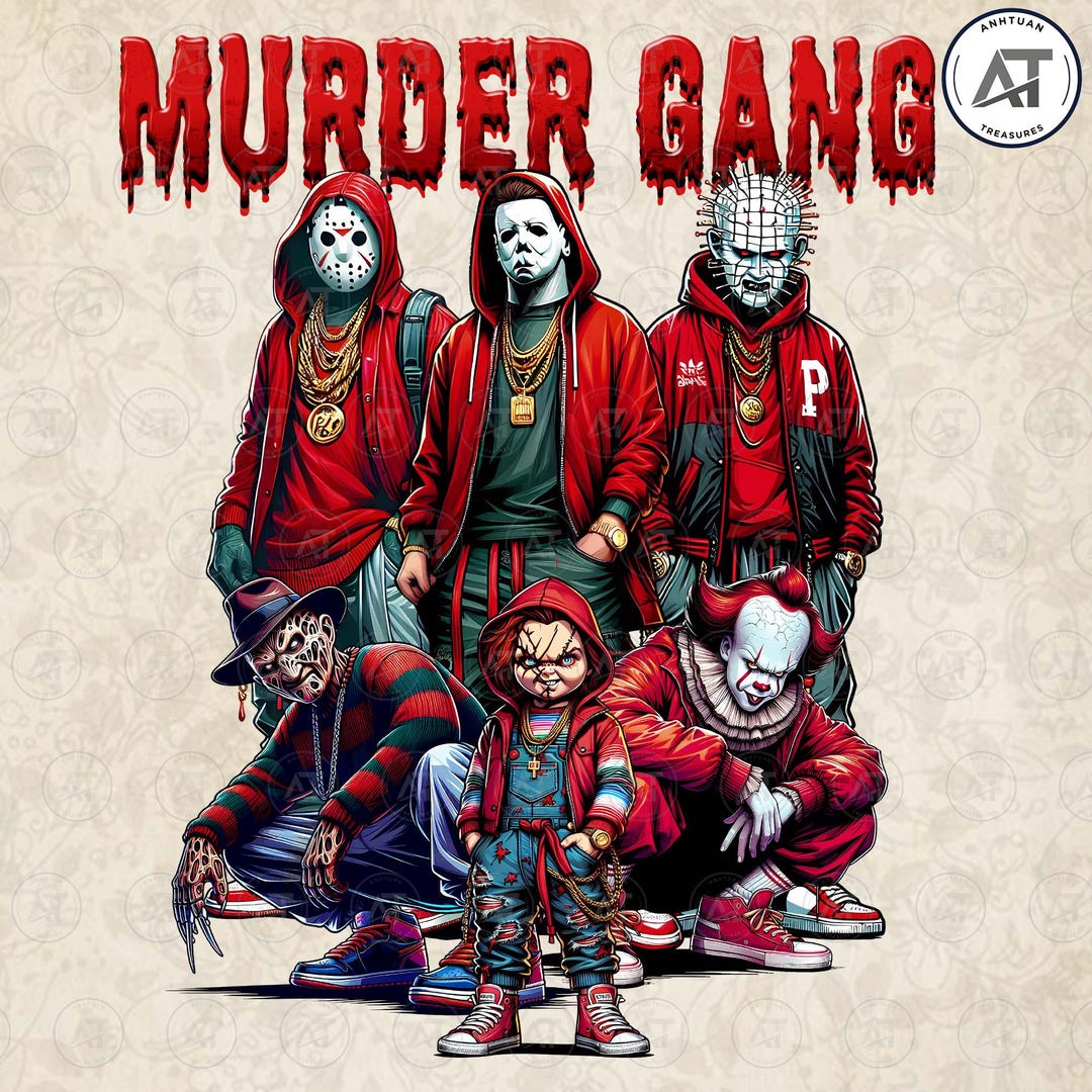 Thug Life Horror Movie Png, Halloween Horror Characters Png, Horror ...