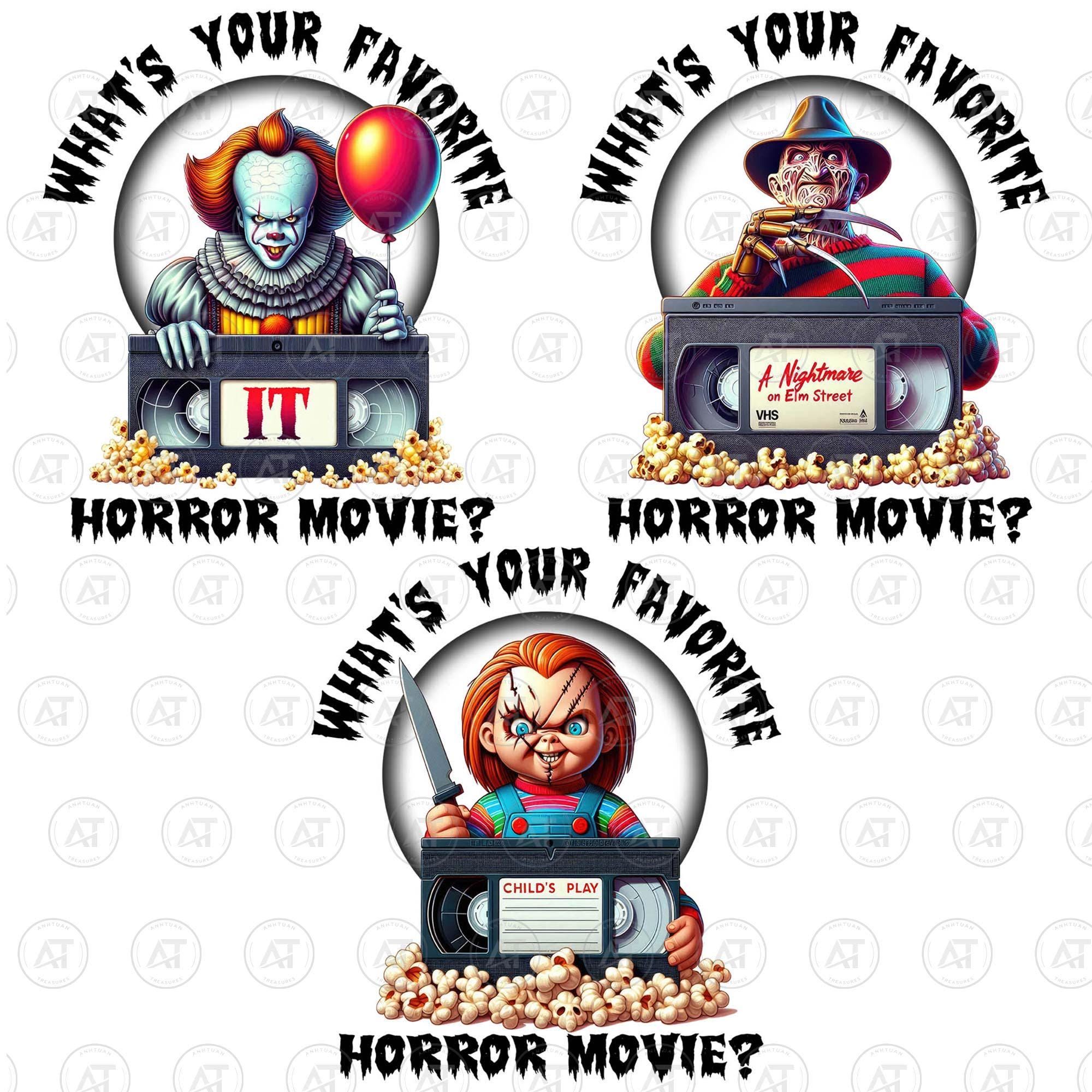 Halloween Scary Movie Png Bundle, Halloween Horror Movie Png Bundle ...