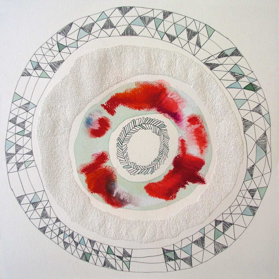 Circle Series Number 22 Framed - Etsy