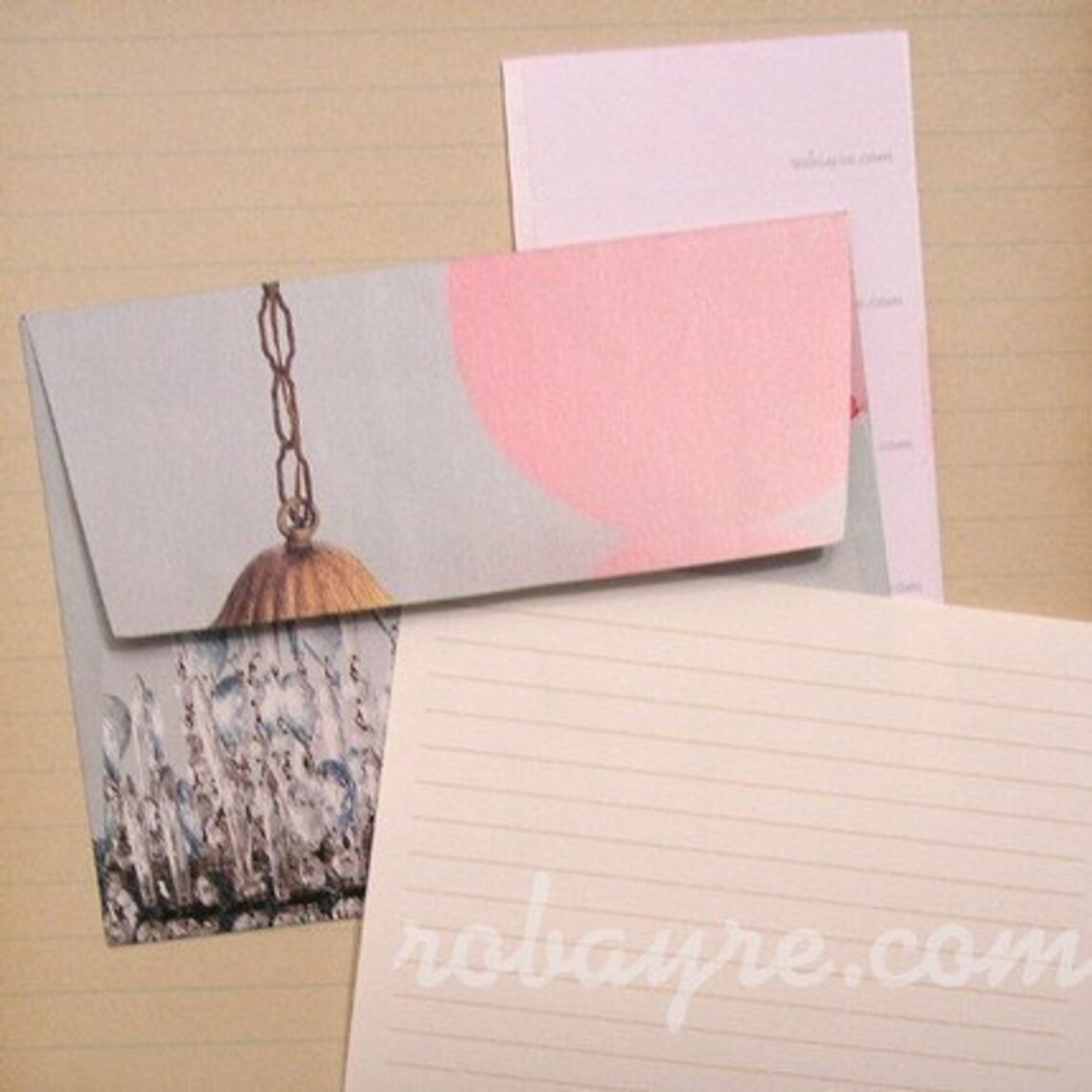 Lined Stationery Paper and Recycled Envelope Set Penpal - Etsy