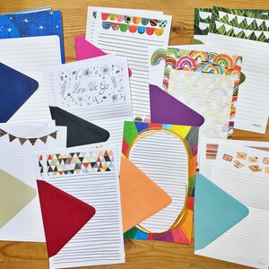 Variety Pack Letter Writing Paper Stationery Set, Writing Papers and ...