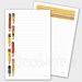 Printable Download Little Pencil Stationery Lined Note Paper PDF for ...