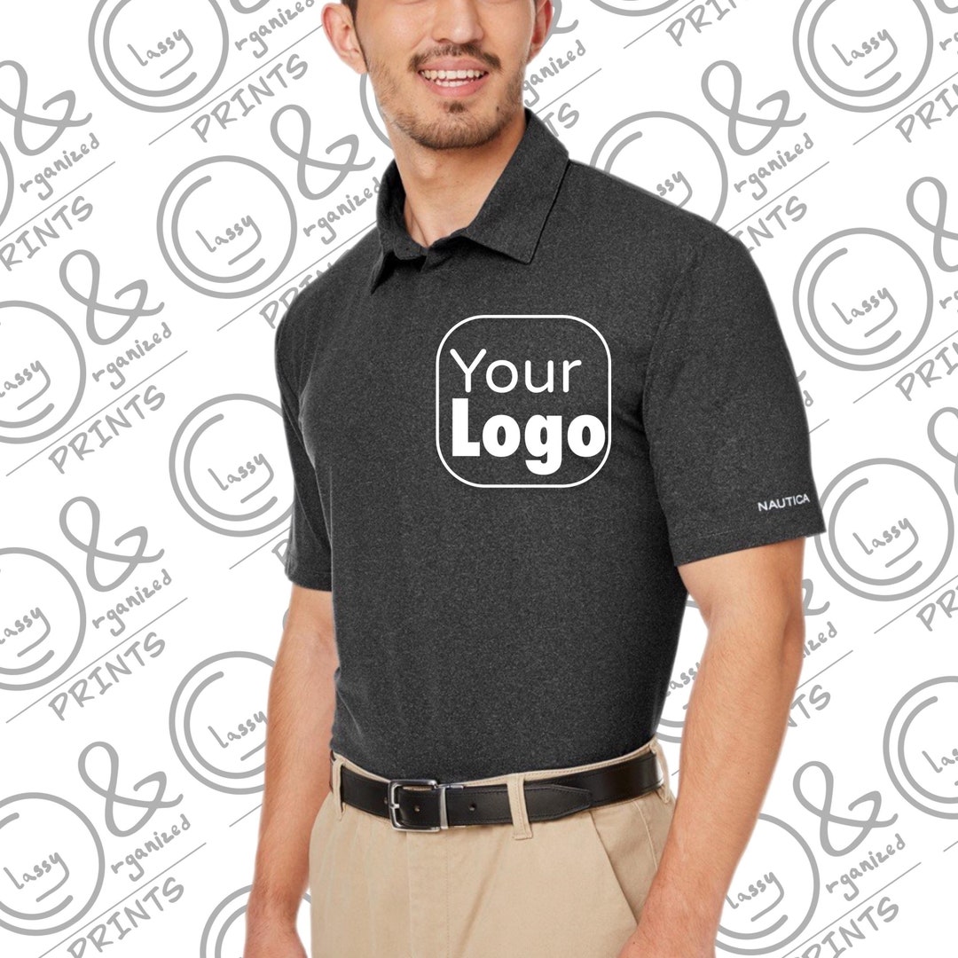 Personalize Nautica Men Polo, Custom Logo, Desin, Golf Style ...