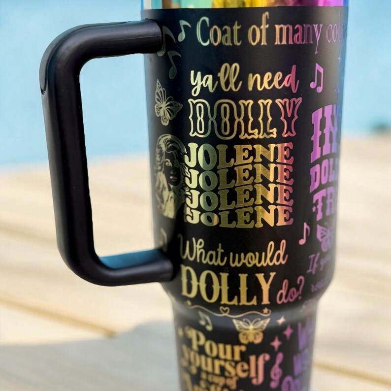 Dolly Parton, Dollywood 40oz Tumbler! - Choose Your Color Tumbler! - Etsy