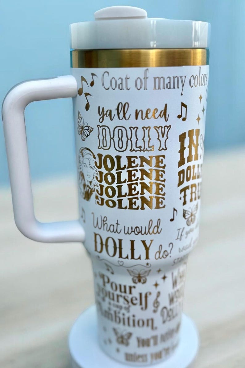Dolly Parton, Dollywood 40oz Tumbler! - Choose Your Color Tumbler! - Etsy