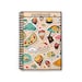 Retro Sticker Notebook Kawaii Design Notepad for Kids Cute Notebook for ...