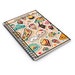 Retro Sticker Notebook Kawaii Design Notepad for Kids Cute Notebook for ...