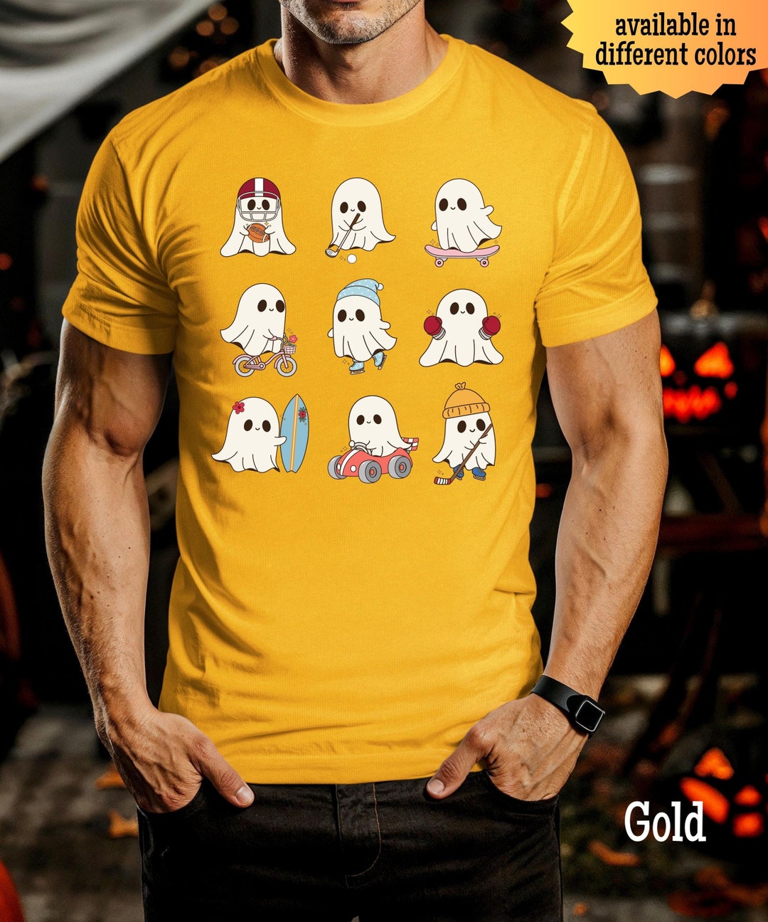 Spooky Sport Ghost Buddies, Sport Teacher, Halloween, I Love Boo ...