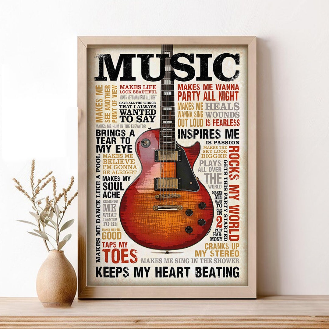 Trends International Music Inspires Me Wall Poster, Music Poster, Wall ...