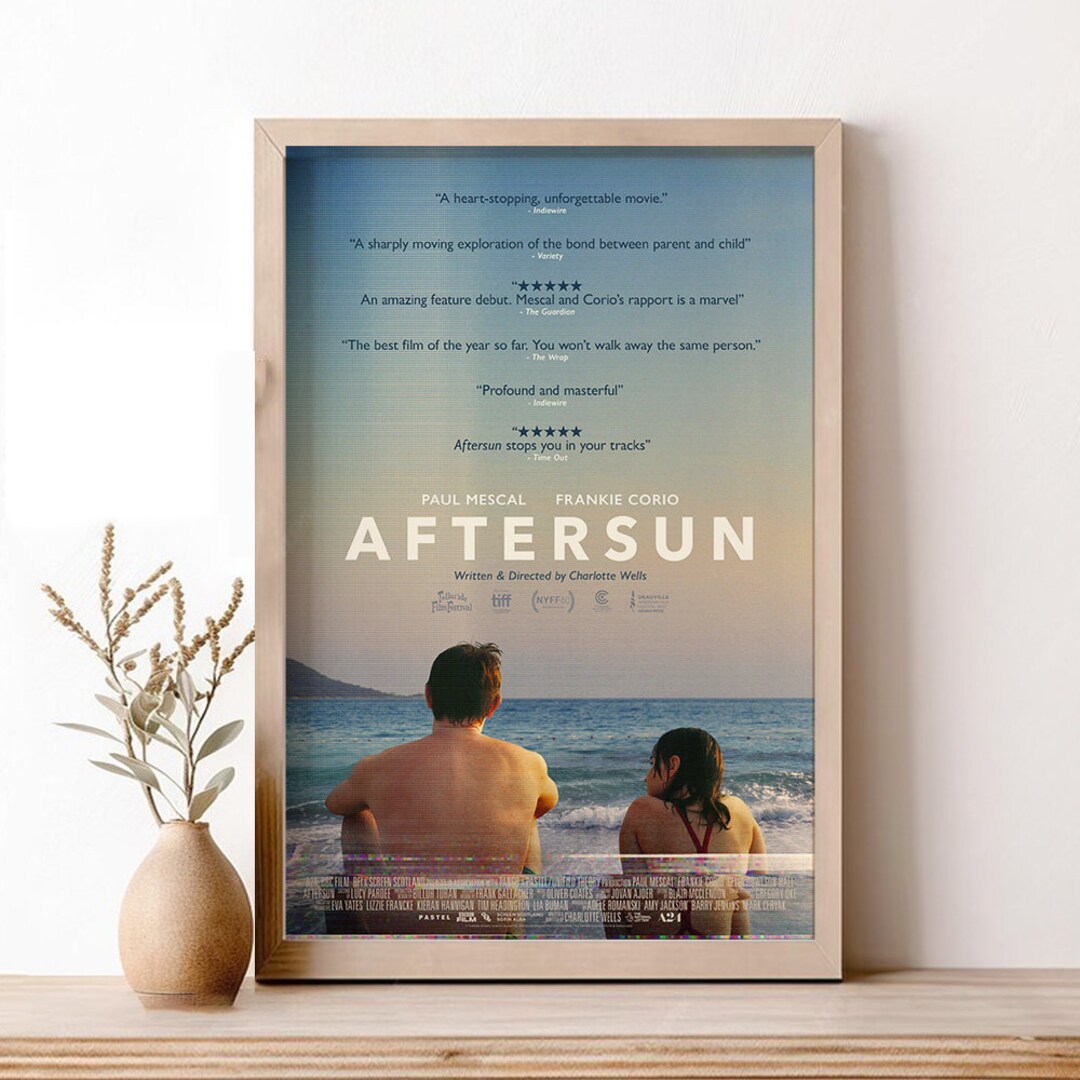 Aftersun Poster, Classic Movie Poster, Wall Art, Home Decor, Canvas ...